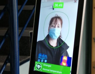 Hands Off Touchless Access Control Security